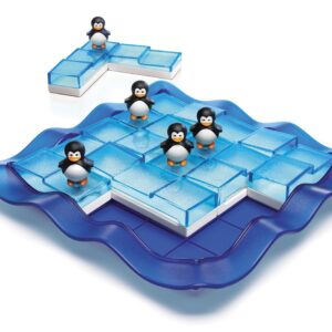 SmartGames Penguins on Ice - A Sliding Cognitive Skill-Building Puzzle Game for Ages 6 - Adult