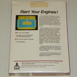 ATARI 2600 Video Game Cartridge -- Sprint Master SprintMaster -- New Old Stock -- Factory Sealed