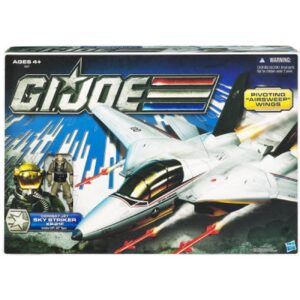 Hasbro G.I. Joe 30th Anniversary Combat Jet Sky Striker XP-21F with Captain Ace Action Figure