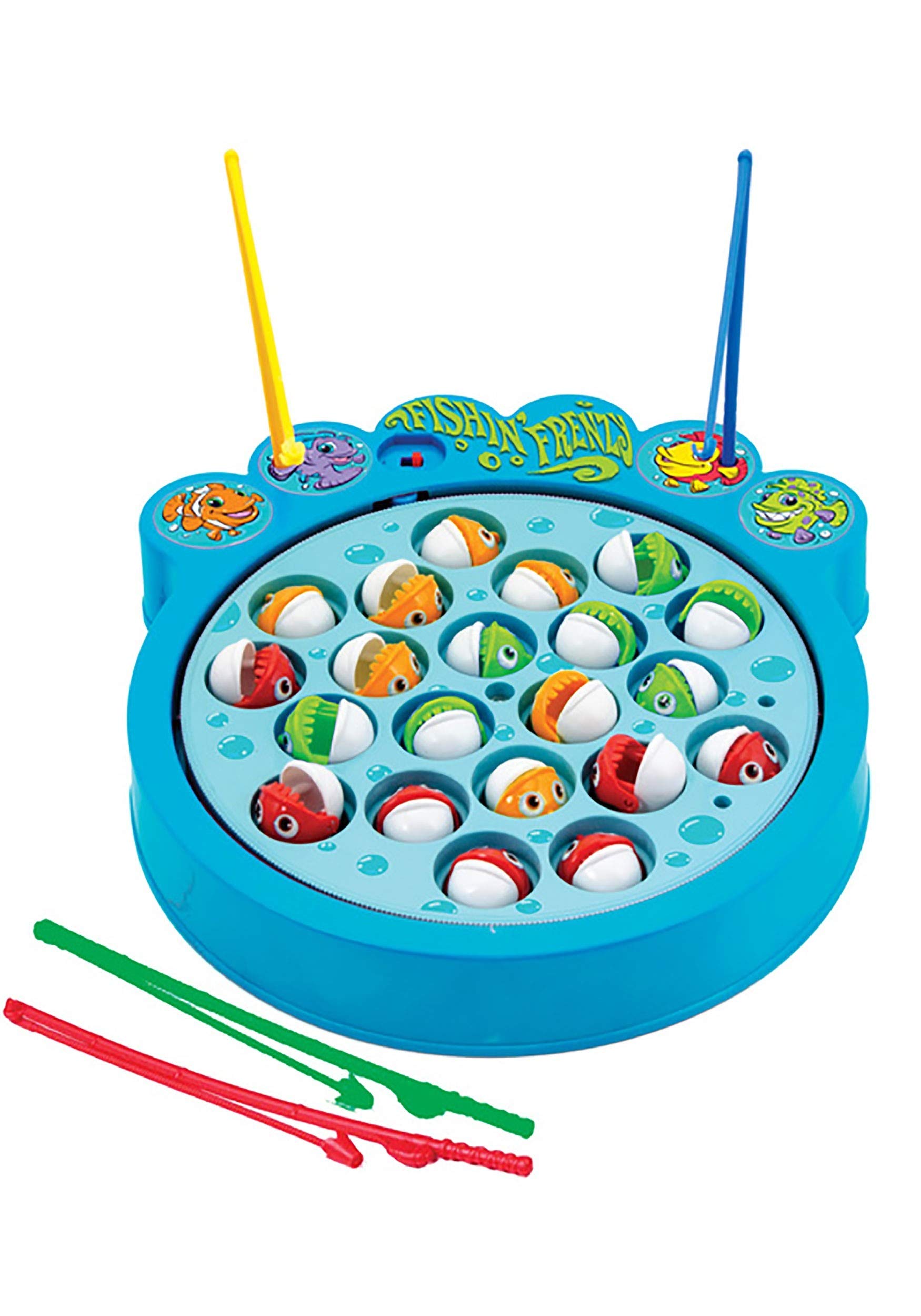 Schylling Fishing Frenzy Action Game Blue, Large