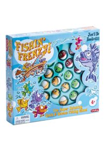 schylling fishing frenzy action game blue, large