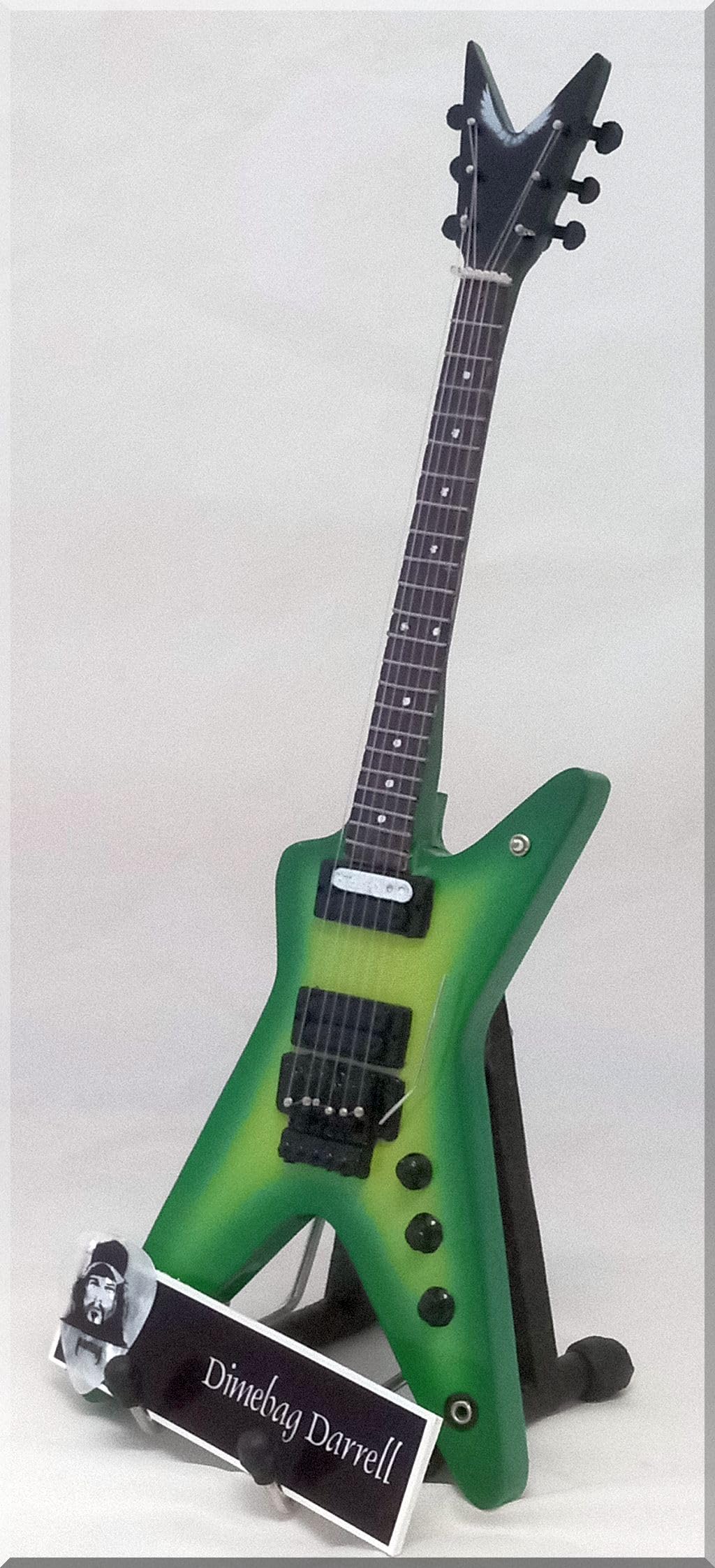 Miniature Guitar Dean GREEN