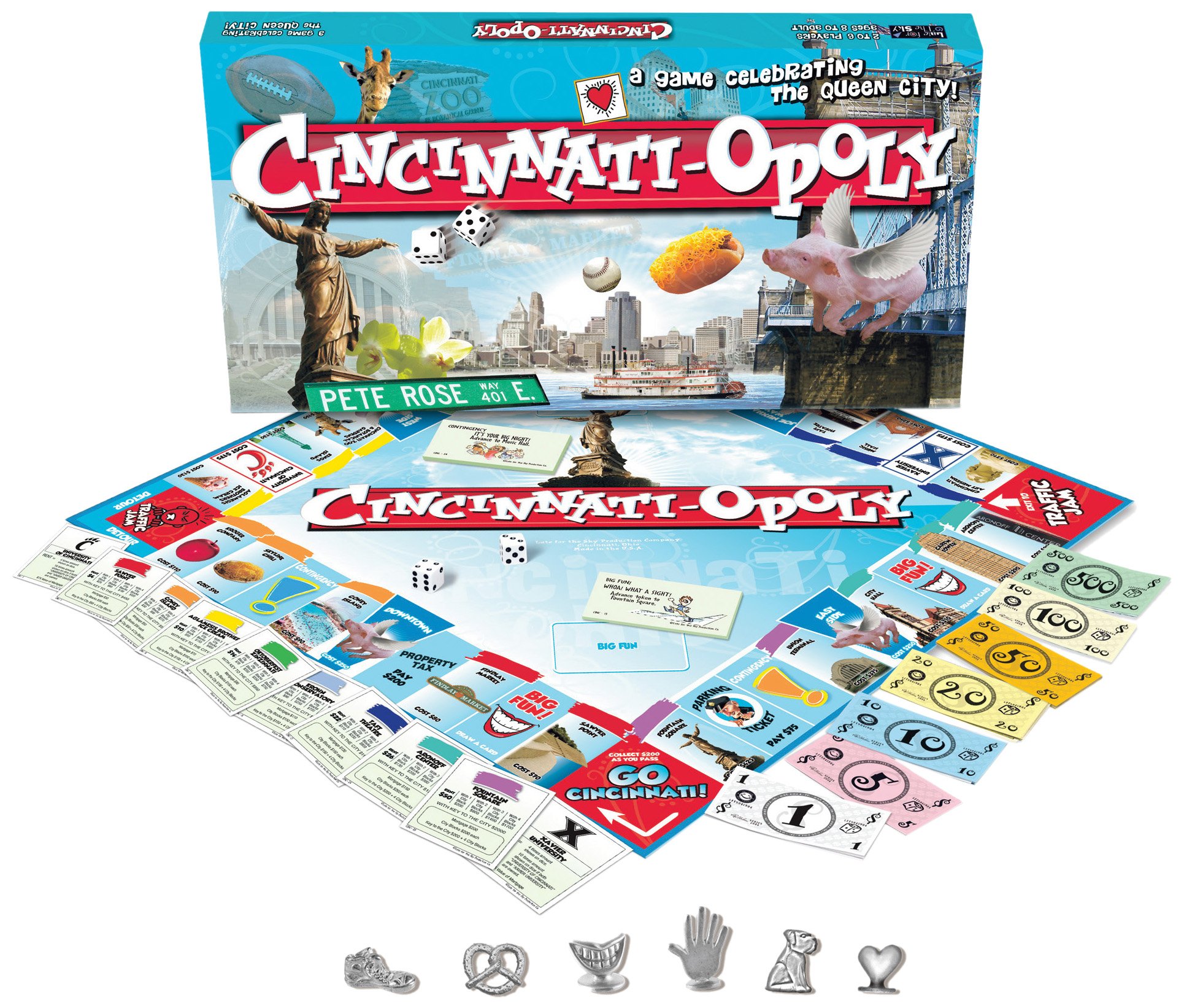 Late For the Sky Cincinnati-opoly