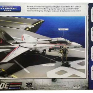 Hasbro G.I. Joe 30th Anniversary Combat Jet Sky Striker XP-21F with Captain Ace Action Figure