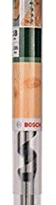 Bosch 2609255244 Wood Auger Drill Bit with Self-Cutting Threaded Point/Diameter 18mm