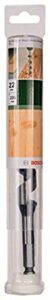 bosch 2609255248 wood auger drill bit with self-cutting threaded point/diameter 22mm