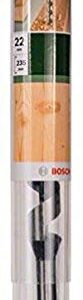 Bosch 2609255248 Wood Auger Drill Bit with Self-Cutting Threaded Point/Diameter 22mm