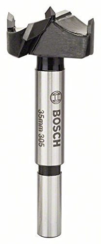 Bosch 2609255283 Tungsten Carbide Tipped Hinge-Boring Bit with Diameter 35mm