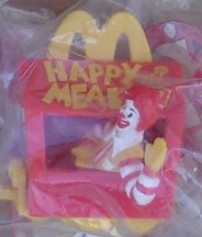 ronald mcdonald 1994 happy birthday rollee mcdonald`s kids meal toy