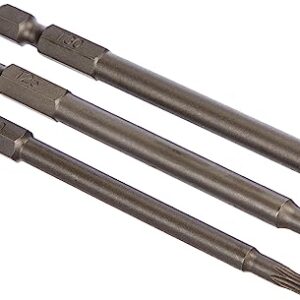 Bosch 2609255972 89mm Torx Screwdriver Bit Set with Standard Quality (3 Pieces)