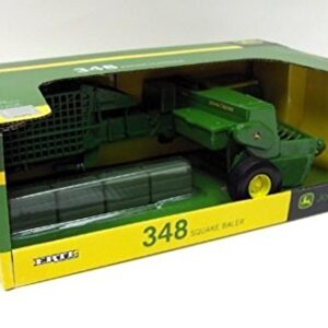 ERTL John Deere 348 Square Baler And 4 Bales (1:16 Scale)