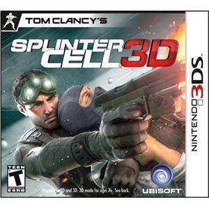 new tom clancy's splinter cell 3ds (videogame software)