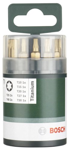 Bosch 2609255978 25mm Drill Bit Titanium Quality (10 Pieces)