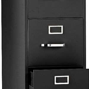 Hon 315PP Five-Drawer, Full-Suspension File, Letter Size, 26-1/2-Inch D, Black