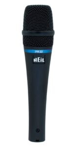 heil sound pr 22 ut dynamic utility microphone for live music, podcast, and recording (black)