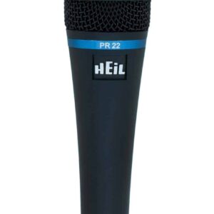 Heil Sound PR 22 UT Dynamic Utility Microphone for Live Music, Podcast, and Recording (Black)