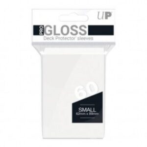 ultra pro deck protectors solid - small size - white