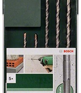 Bosch 2609255542 SDS-Plus Hammer Drill Bit Set (5 Pieces)