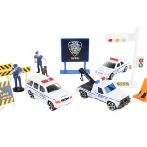 Daron Nypd Playset 14-Piece