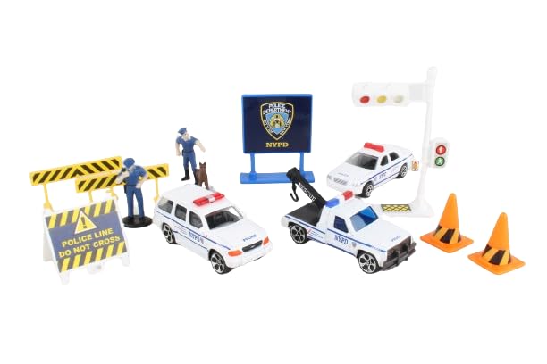 Daron Nypd Playset 14-Piece