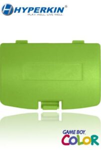 lime battery cover for game boy color