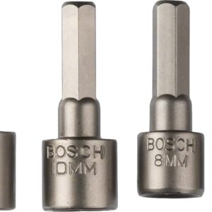 Bosch 2609255904 Socket Spanner Set with Hex Shank Arbor (4 Pieces)