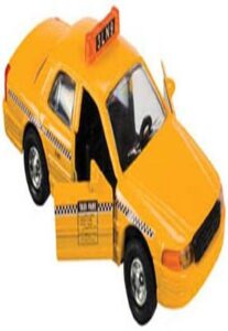 toysmith yellow taxi (5-inch)