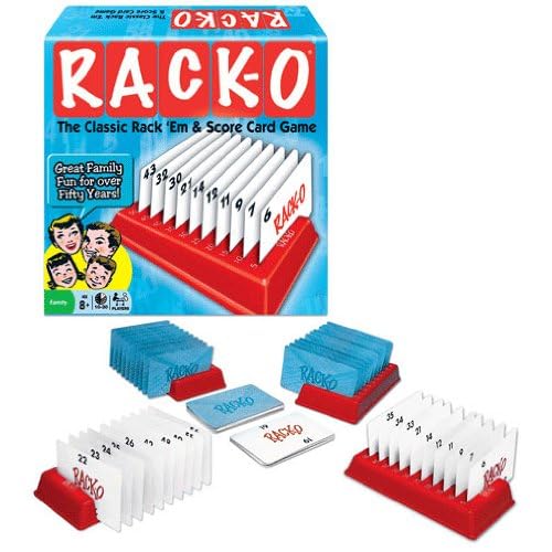 Rack-O Card Game