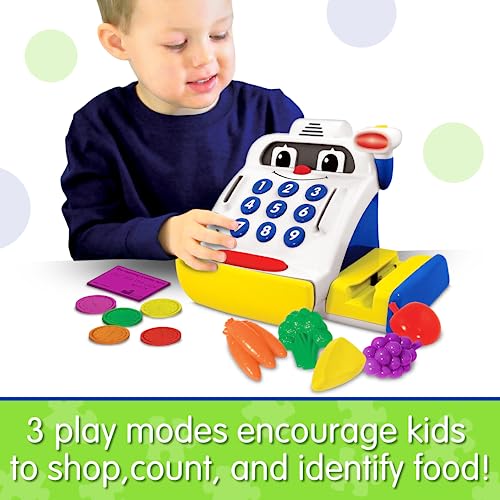 The Learning Journey: Electronic Learning - Shop and Learn Interactive Cash Register - 3 Play Modes Develops Early Math Skills Preschool kids Toys for Boys & Girls Ages 2 and Up - Award Winning Toy