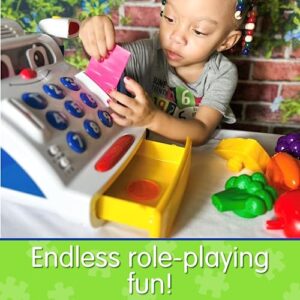 The Learning Journey: Electronic Learning - Shop and Learn Interactive Cash Register - 3 Play Modes Develops Early Math Skills Preschool kids Toys for Boys & Girls Ages 2 and Up - Award Winning Toy