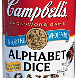 TDC Games Campbell's Alphabet Dice Game, Great for Party Favors, Travel Games, Family Games, Camping Games, Games for Family Game Night, Yard Games for Adults and Family