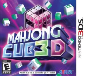 mahjong cub3d - nintendo 3ds