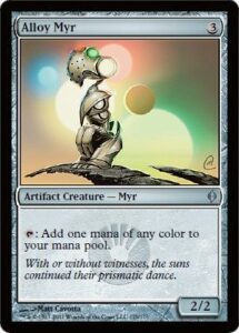 magic the gathering alloy myr