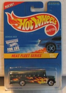 hot wheels heat fleet school bus