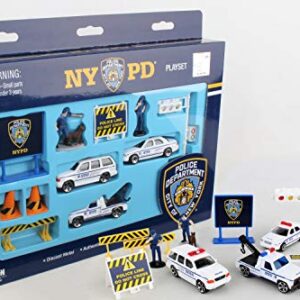 Daron Nypd Playset 14-Piece