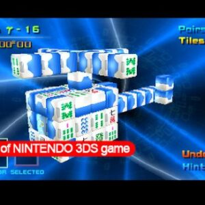 Mahjong CUB3D - Nintendo 3DS