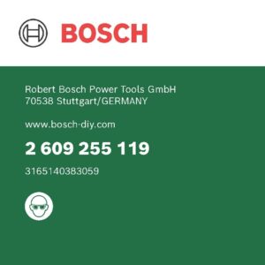 Bosch 2609255119 3-14mm x 58mm Sheet Metal Cone CV