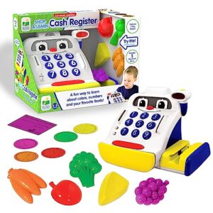 the learning journey: electronic learning - shop and learn interactive cash register - 3 play modes develops early math skills preschool kids toys for boys & girls ages 2 and up - award winning toy