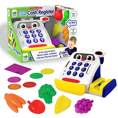 The Learning Journey: Electronic Learning - Shop and Learn Interactive Cash Register - 3 Play Modes Develops Early Math Skills Preschool kids Toys for Boys & Girls Ages 2 and Up - Award Winning Toy