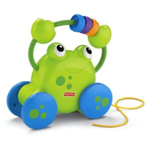 fisher-price growing baby pull along froggie