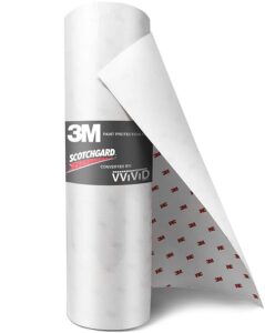 3m scotchgard clear paint protection bulk film roll 12-by-72-inches