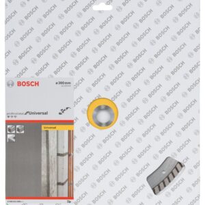 Bosch 2608602696 Standard for Universal Turbo Diamond Cutting Disc, 300mm Ø, 22.23mm x 3mm x 10mm