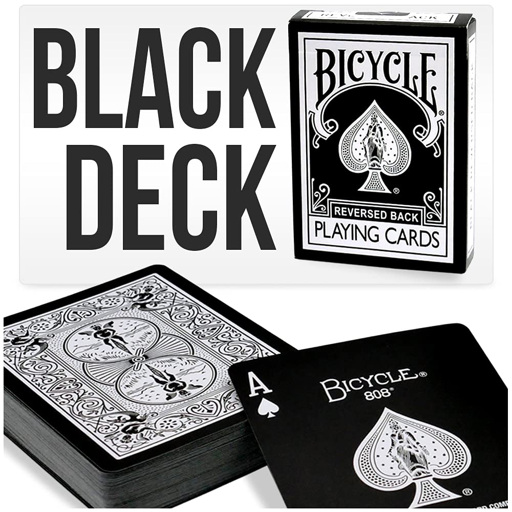 Magic Makers Black Playing Cards Bicycle Deck