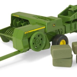 ERTL John Deere 348 Square Baler And 4 Bales (1:16 Scale)