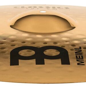 Meinl 22" Powerful Ride Cymbal - Classics Custom Brilliant - Made in Germany, 2-YEAR WARRANTY (CC22PR-B)