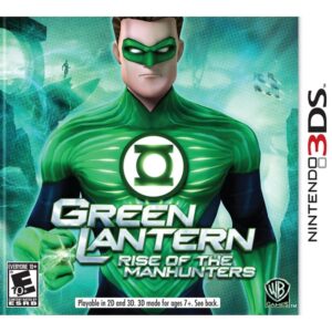 green lantern: rise of the manhunters - nintendo 3ds