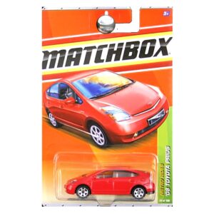 matchbox 2010-2011 08 red toyota prius metro rides series 1 of 6, #26 of 100