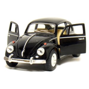 5" 1967 Volkswagen Classic Beetle 1:32 Scale (Black) by Kinsmart