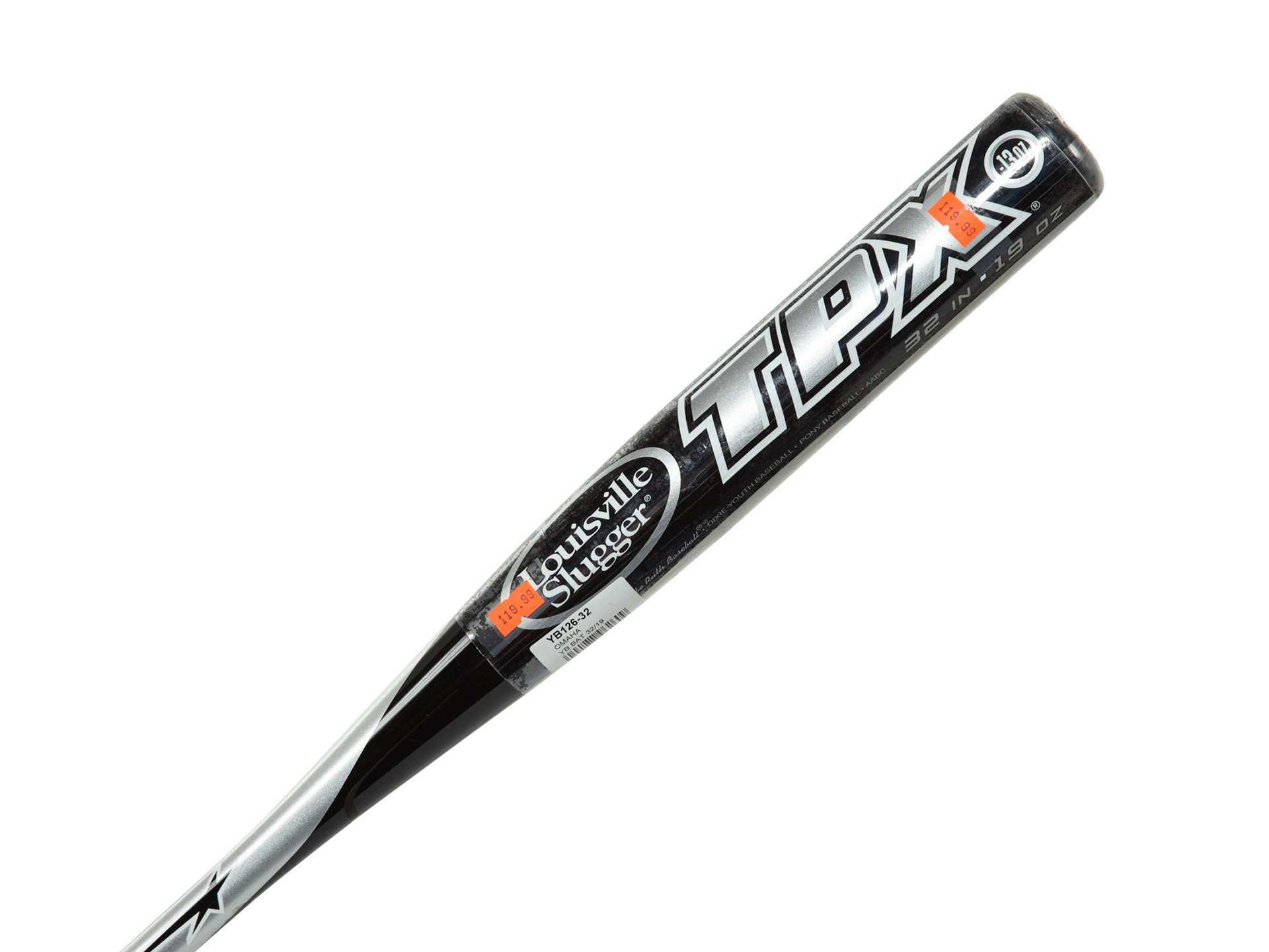 Louisville Slugger 2012 TPX YB126 (-13) Omaha Baseball Bat; 31in./18oz.