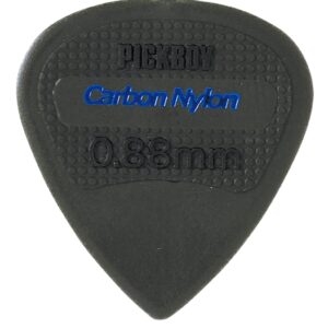 Pickboy Edge, Sharp Tip, Carbon/Nylon, 0.88mm, 10 picks